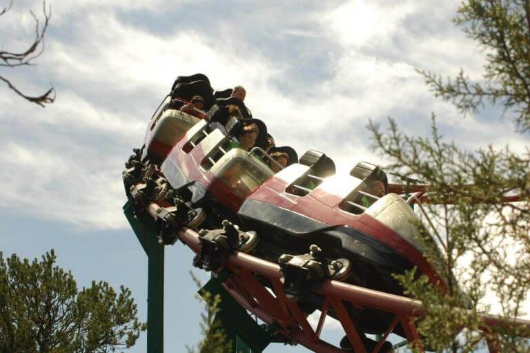 Cliffhanger Roller Coaster - Glenwood Caverns Adventure Park